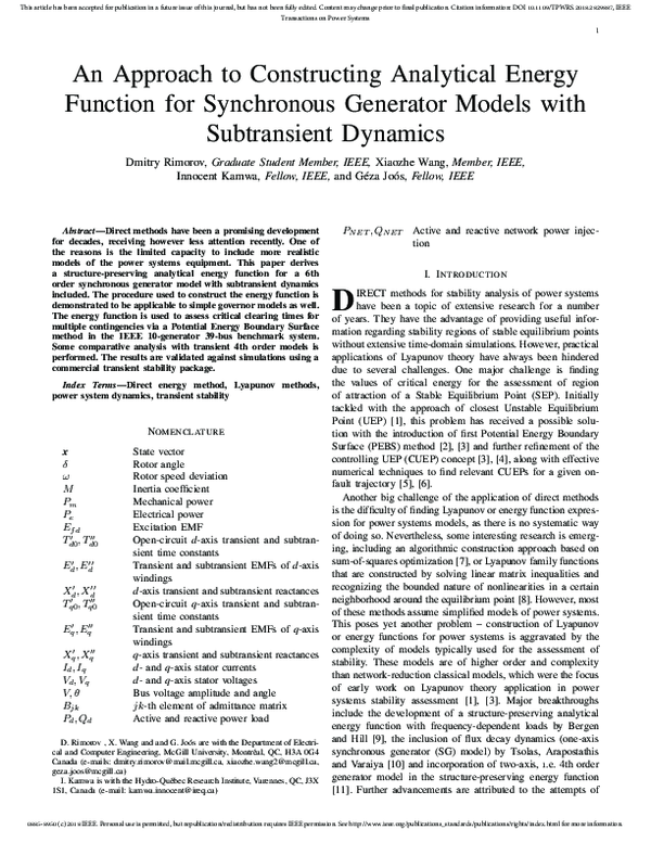 (PDF) An Approach to Constructing Analytical Energy Function for ...
