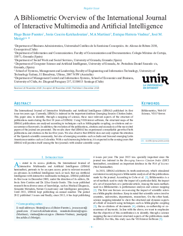 (PDF) A Bibliometric Overview of the International Journal of ...