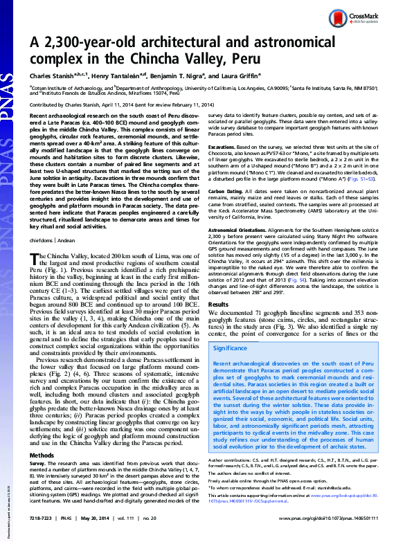 (PDF) A 2,300-year-old architectural and astronomical complex in the ...