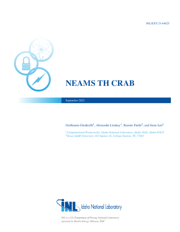 (PDF) Neams TH Crab
