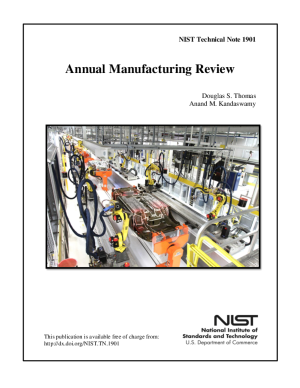 (PDF) Annual Manufacturing Review