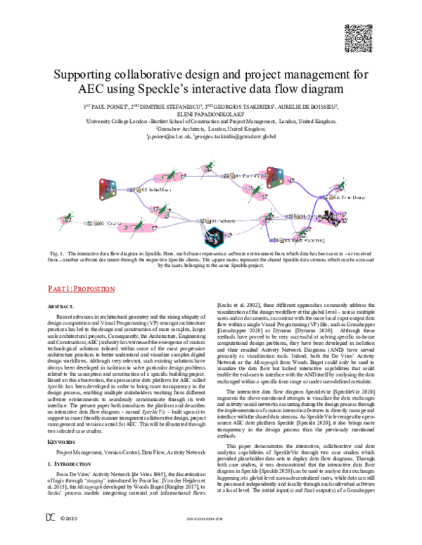 (PDF) Supporting collaborative design and project management for AEC ...