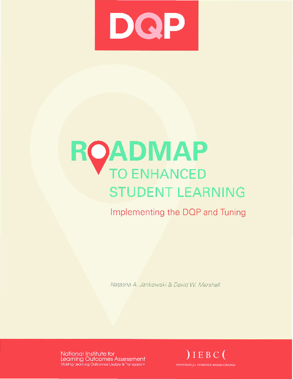 (PDF) DQP-Roadmap to Enhanced Student Learning