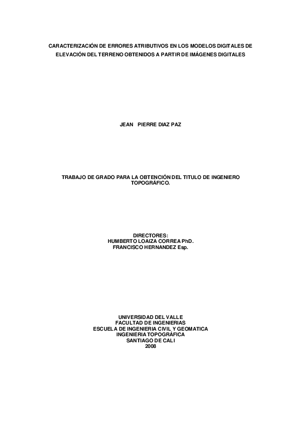 (PDF) Caracterización de errores atributivos en los modelos digitales ...
