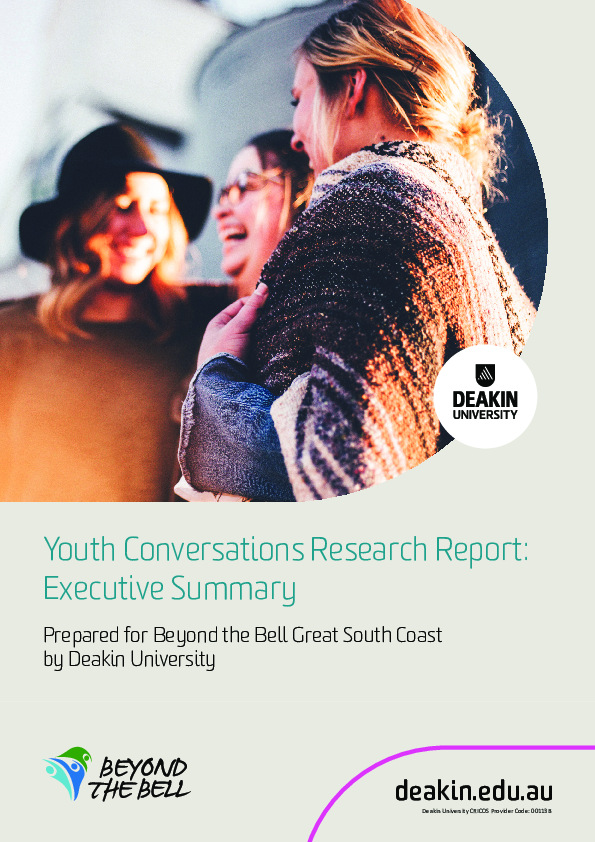 (PDF) Youth Conversations Research Report: Executive Summary