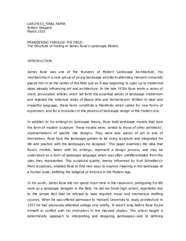 (PDF) Meandering Through the Field - The Structure of Feeling in James ...
