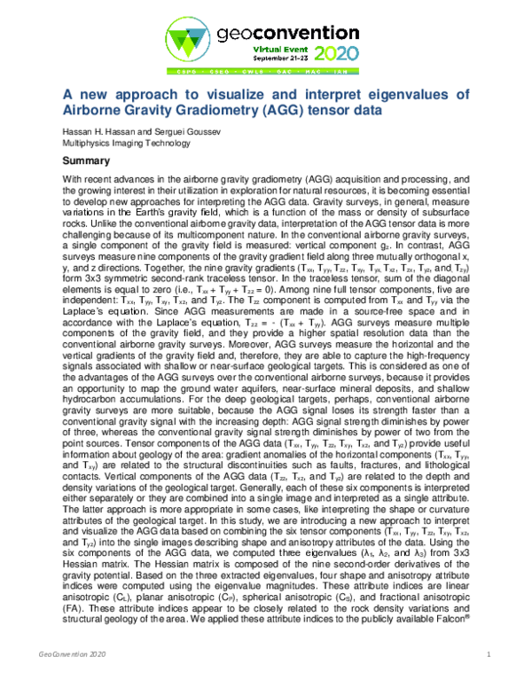 (PDF) A new approach to visualize and interpret eigenvalues of Airborne ...