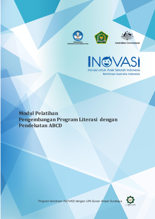 (PDF) Modul Pelatihan Pengembangan Program Literasi dengan Pendekatan ABCD