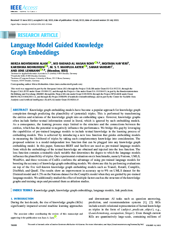 Pdf Language Model Guided Knowledge Graph Embeddings