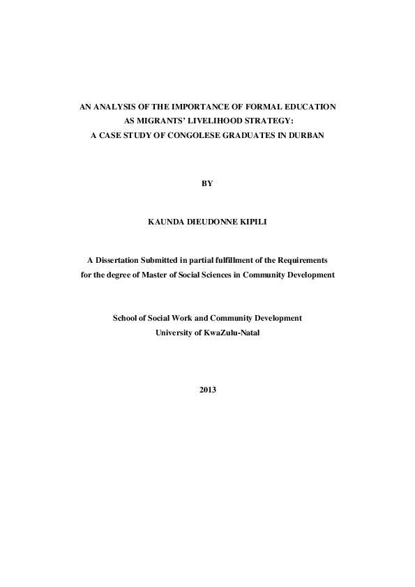 (PDF) Declaration of Originality