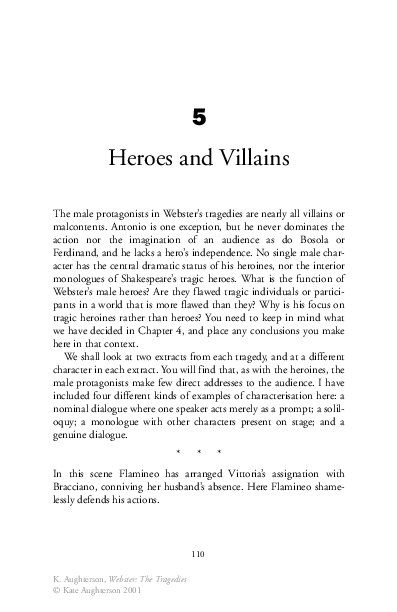 (PDF) Heroes and Villains