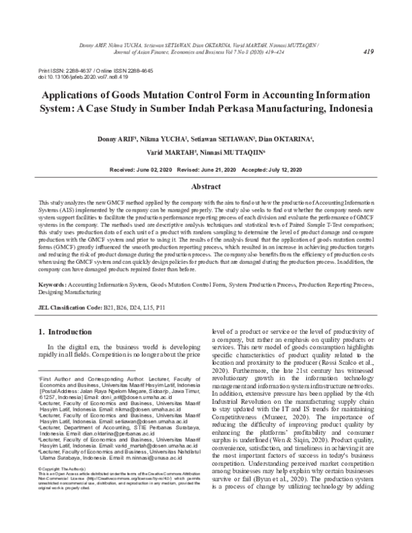 (PDF) Applications of Goods Mutation Control Form in Accounting ...