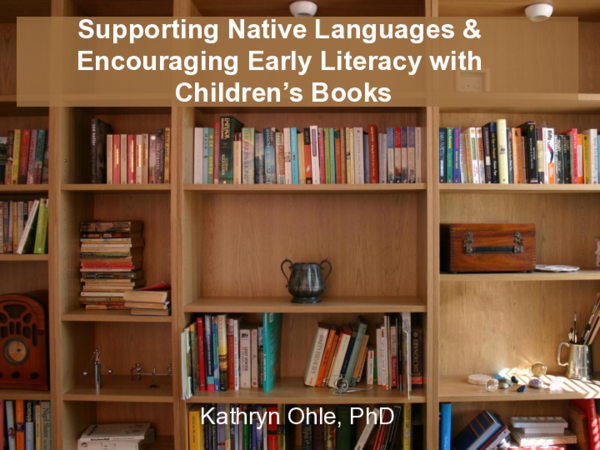 (PDF) Supporting native languages & encouraging early literacy with ...