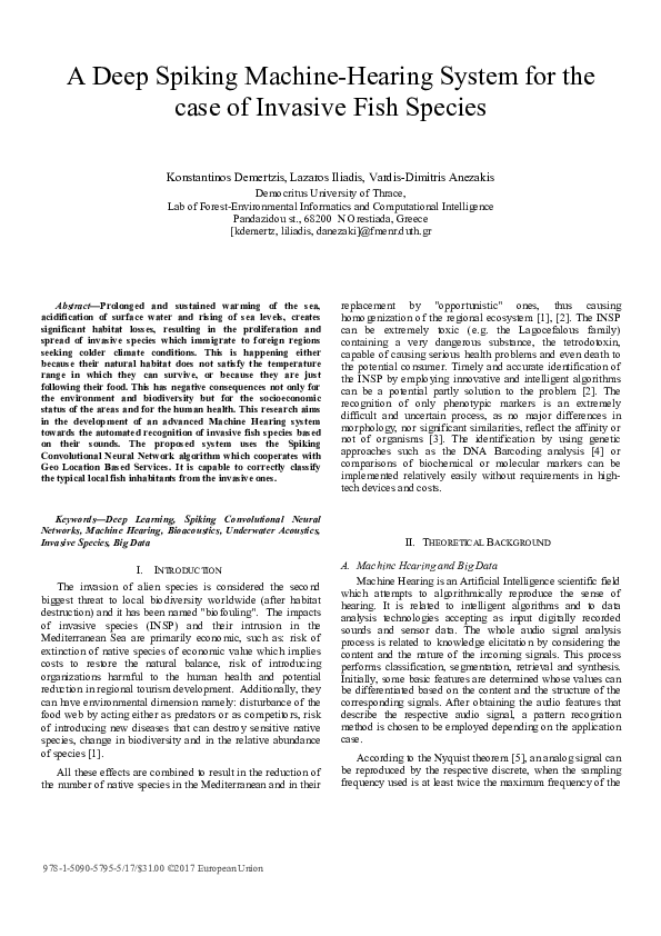 (PDF) A deep spiking machine-hearing system for the case of invasive ...