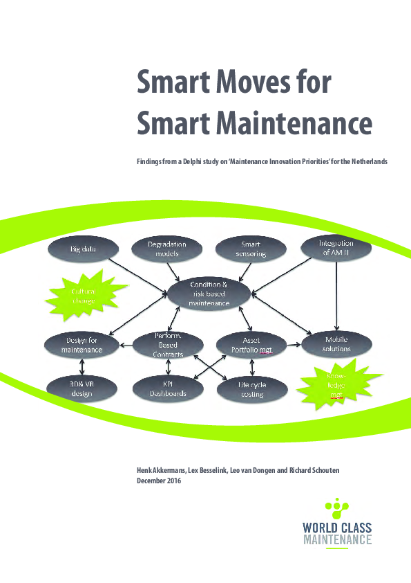 (PDF) Smart moves for smart maintenance: findings from a Delphi study ...