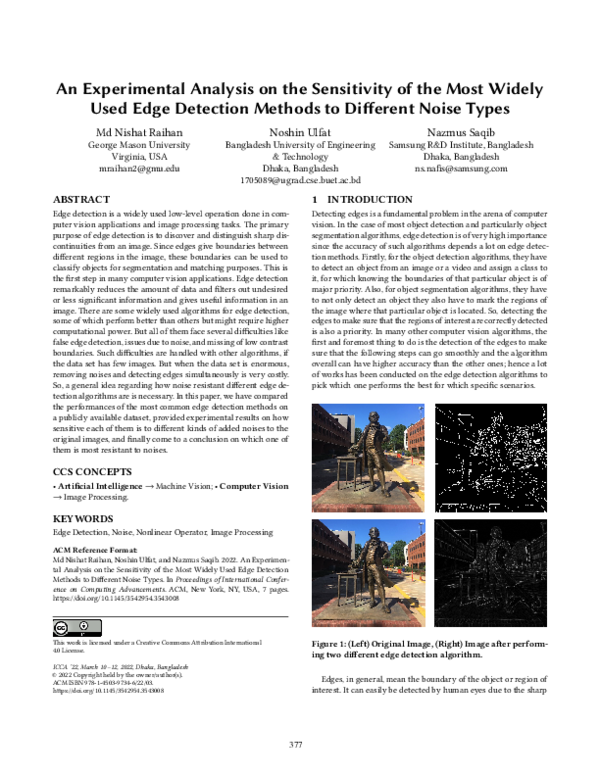 (PDF) An Experimental Analysis on the Sensitivity of the Most Widely ...