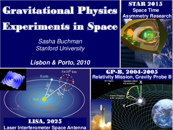 (PDF) Experiments in space