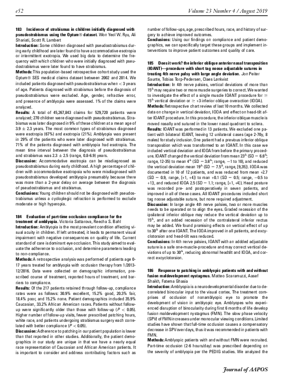 (PDF) Does it work? the inferior oblique anterior nasal transposition ...