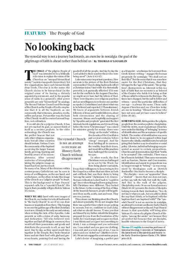 (PDF) No looking back
