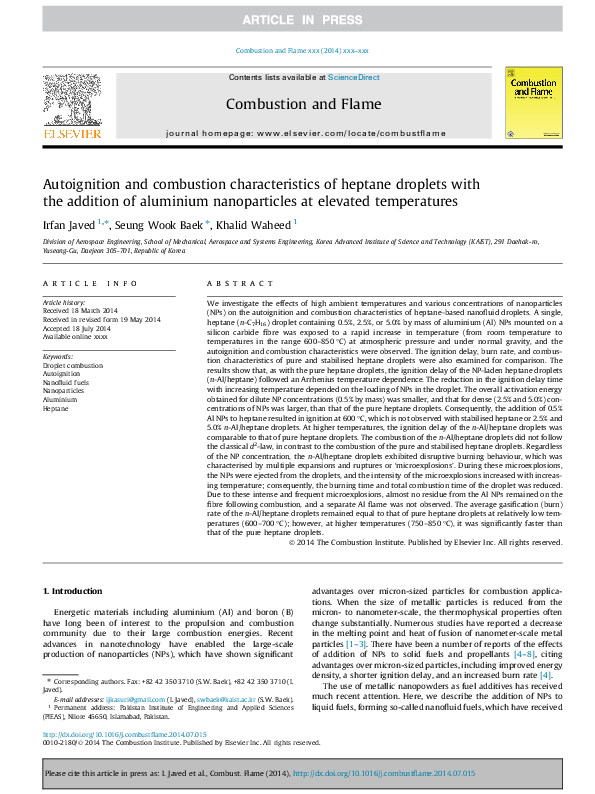 (PDF) Auto-ignition and combustion characteristics of n-butanol triggered by low- and high ...