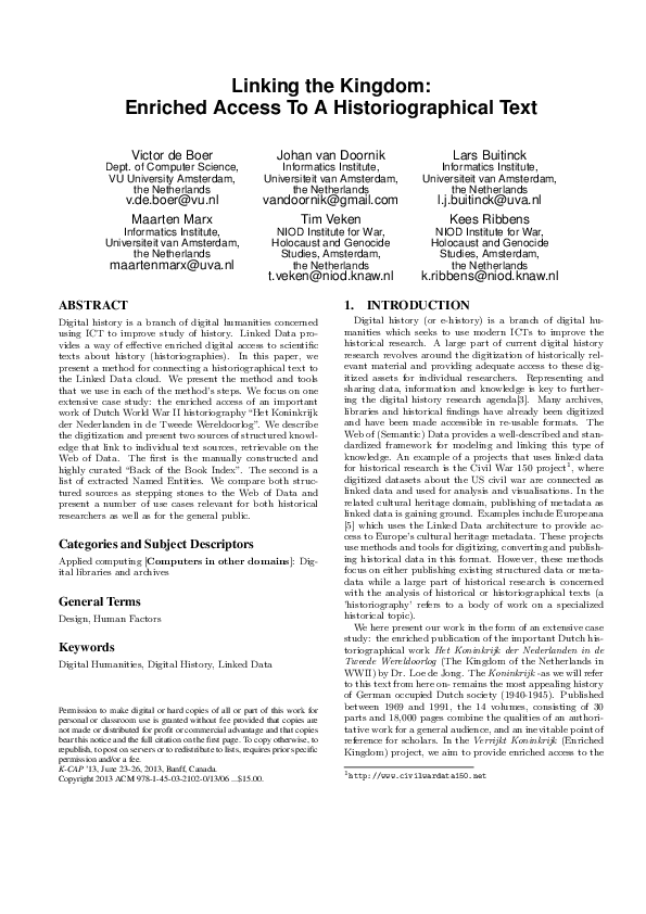 (PDF) Universiteit van Amsterdam | Kees Ribbens - Academia.edu