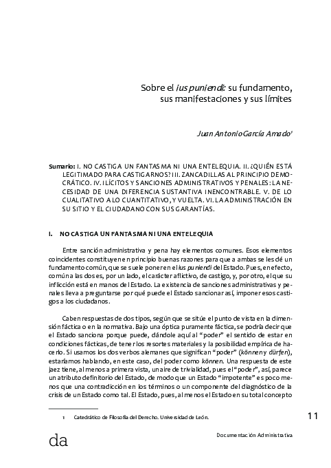 (PDF) Sobre el ius puniendi: su fundamento, sus manifestaciones y sus ...