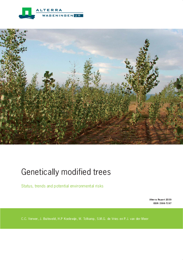 (PDF) Genetically Modified Trees: Current Trends & Risks