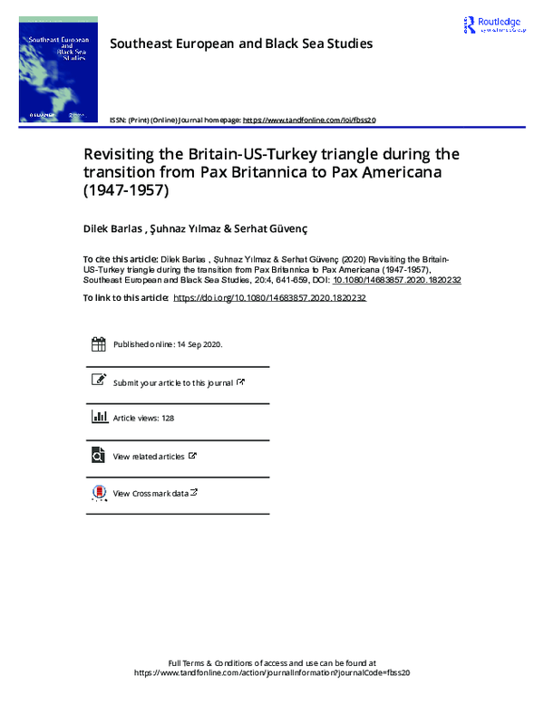 (PDF) Revisiting the Britain-US-Turkey triangle during the transition ...