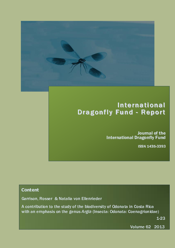 (PDF) A contribution to the study of the biodiversity of Odonata in ...