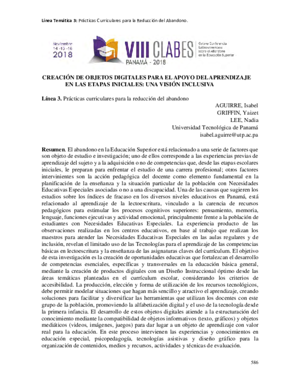 Creación De Objetos Digitales Para El Apoyo Del Aprendizaje En Las ...