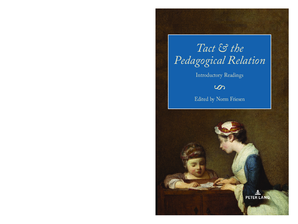 (PDF) Tact and the Pedagogical Relation: Introductory Readings