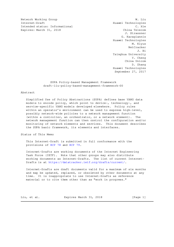 (PDF) Policy-Based Management Framework for the Simplified Use of ...