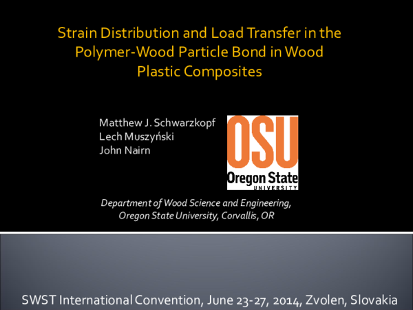 (PDF) Strain distribution and load transfer in the polymer-wood ...