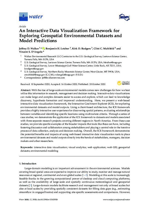 (PDF) An Interactive Data Visualization Framework for Exploring Geospatial Environmental ...