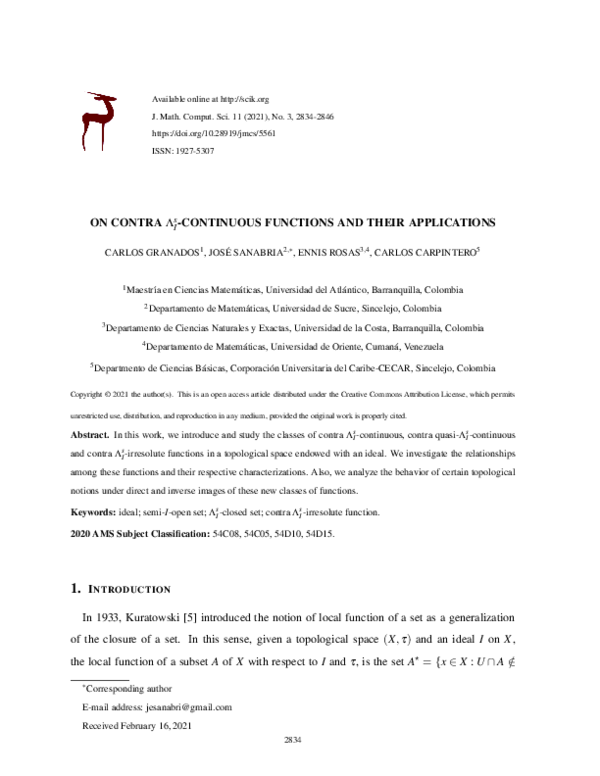 (PDF) On contra Λ_I^s -continuous functions and their applications
