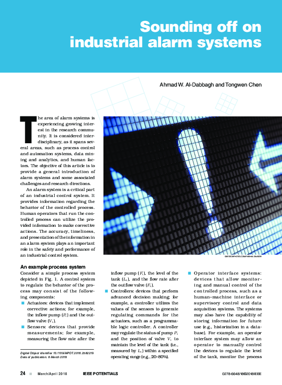 (PDF) Sounding off on Industrial Alarm Systems