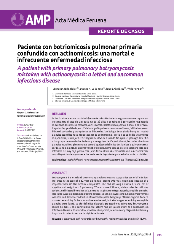 (PDF) Paciente con botriomicosis pulmonar primaria confundida con ...
