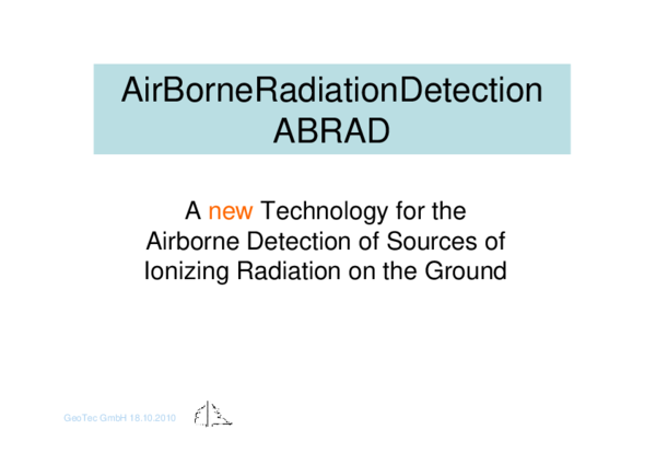 (PDF) AirBorneRadiationDetection