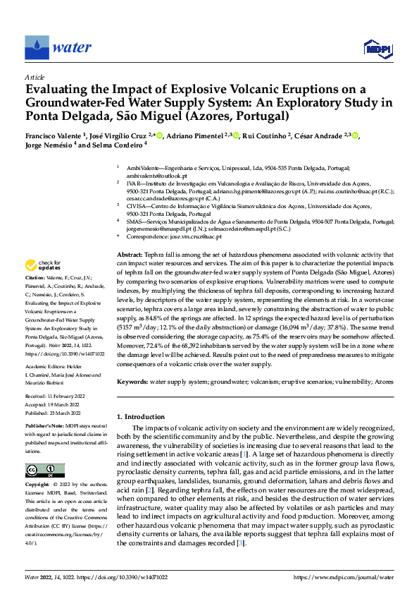 (PDF) Evaluating the Impact of Explosive Volcanic Eruptions on a ...
