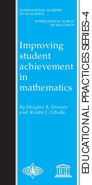 (PDF) Improving student achievement in mathematics