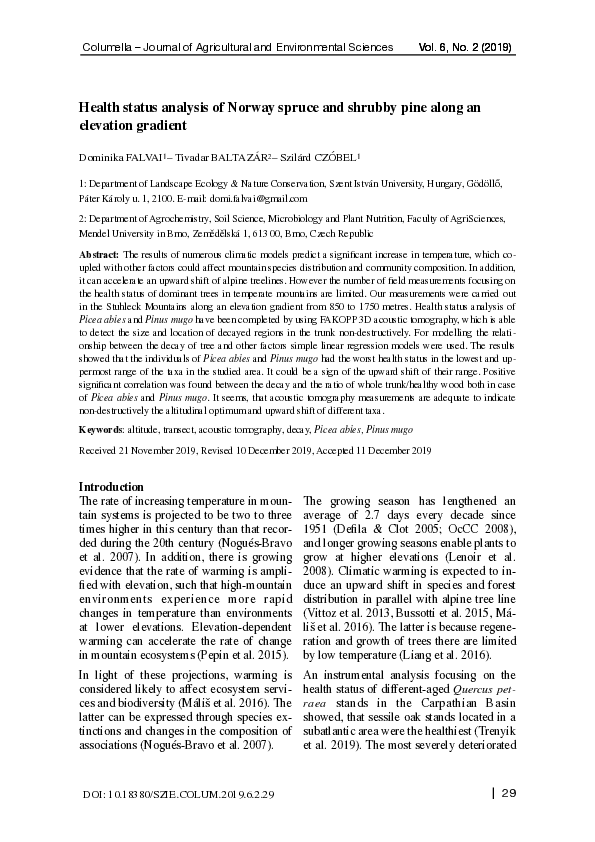 (PDF) Habitat mapping and possibilities for evaluation on environmental management of Vésztő ...