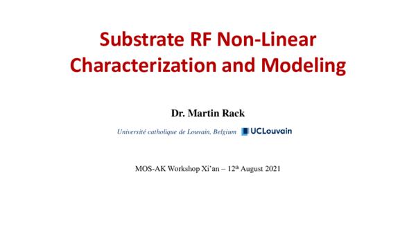 (PDF) Substrate RF non-linear characterization and modeling