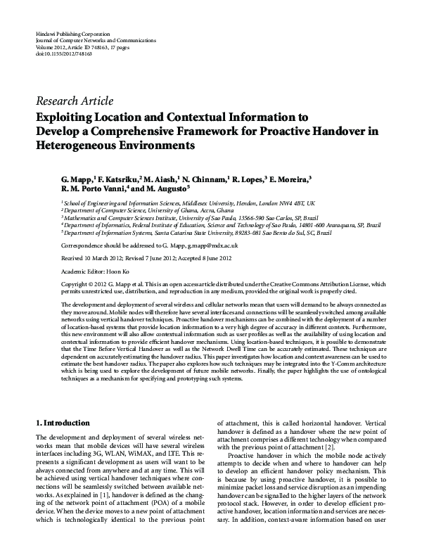 (PDF) Exploiting location and contextual information to develop a comprehensive framework for ...