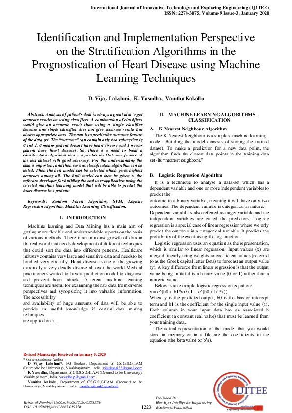 (PDF) Identification and Implementation Perspective on the ...