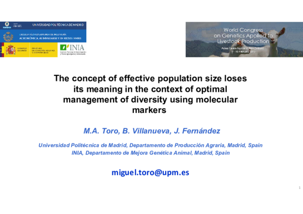 (PDF) The concept of effective population size loses its meaning in the ...