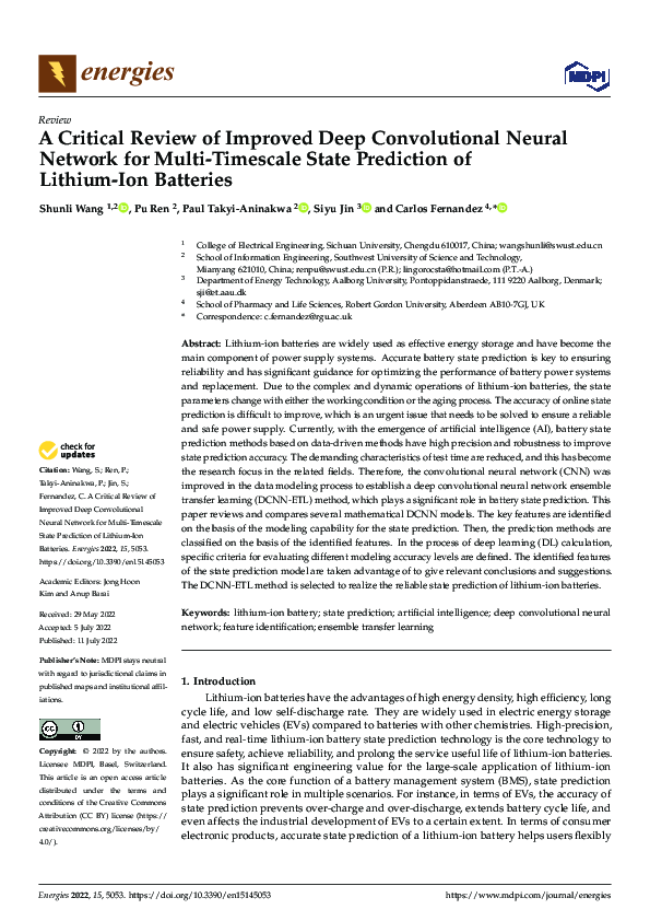 Pdf A Critical Review Of Improved Deep Convolutional Neural Network For Multi Timescale State