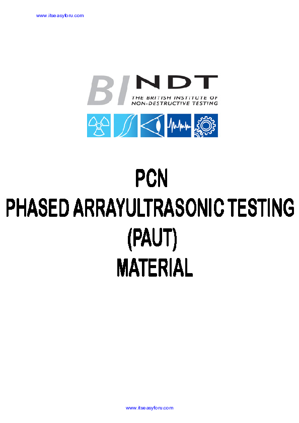 (PDF) PCN Phased Array Ultrasonic