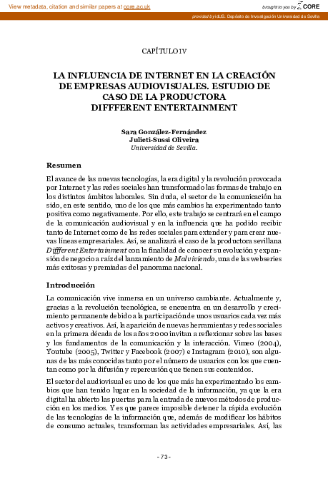 (PDF) La influencia de Internet en la creación de empresas ...