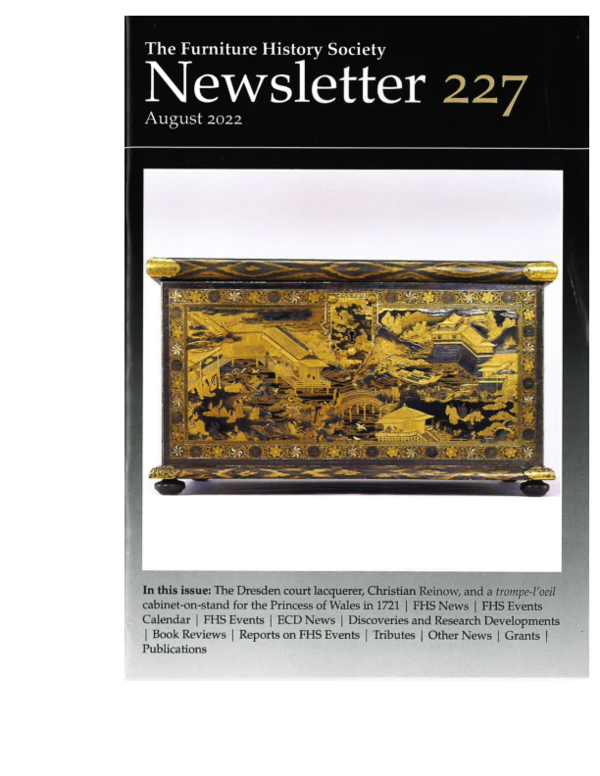 (PDF) The Dresden court lacquerer, Christian Reinow, and a trompe-l ...