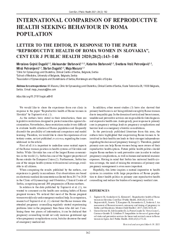 (PDF) International comparison of reproductive health seeking behaviour ...